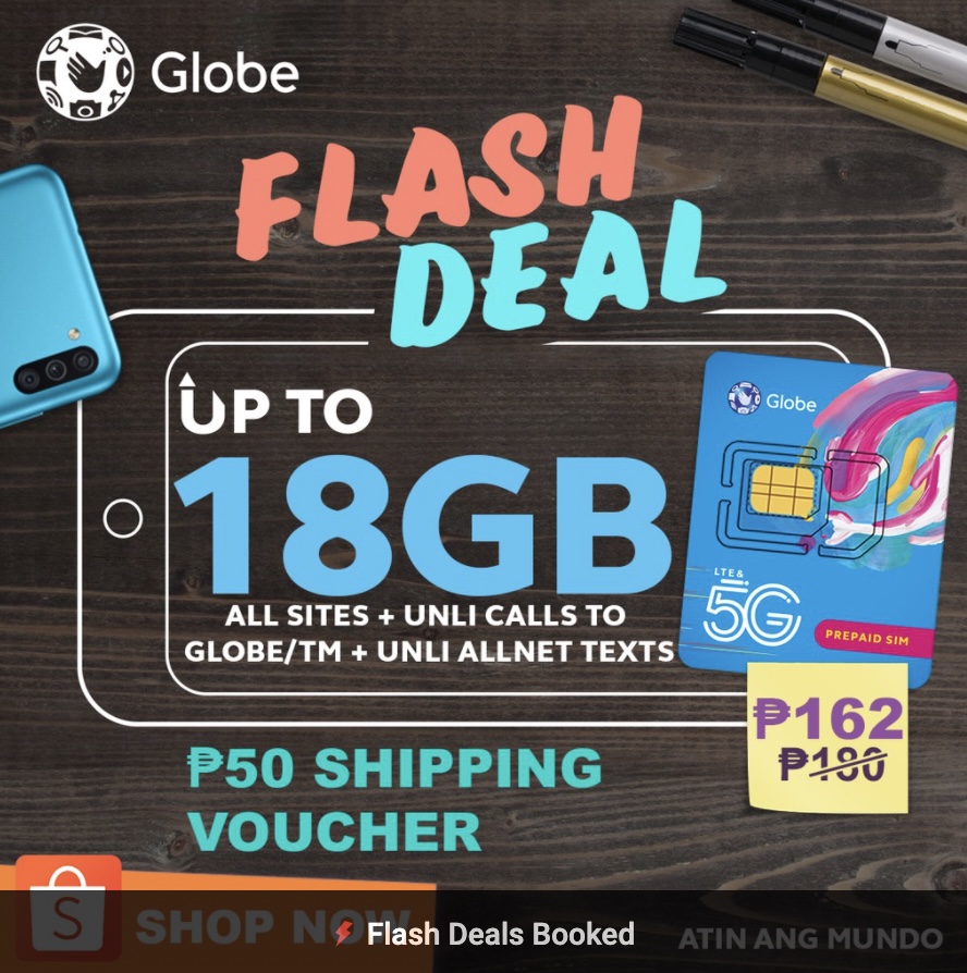 Make the switch to Globe at Shopee's 7.7 Mid-Year Sale!