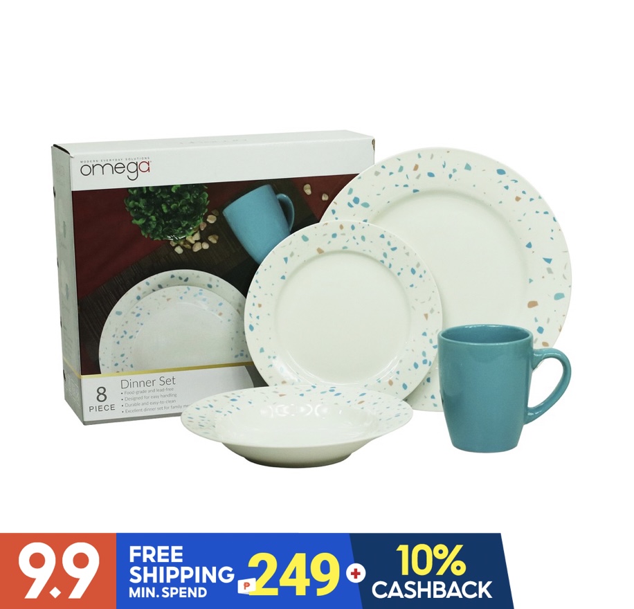 Home Buddies worthy Dinnerware from Omega Houseware at Shopee