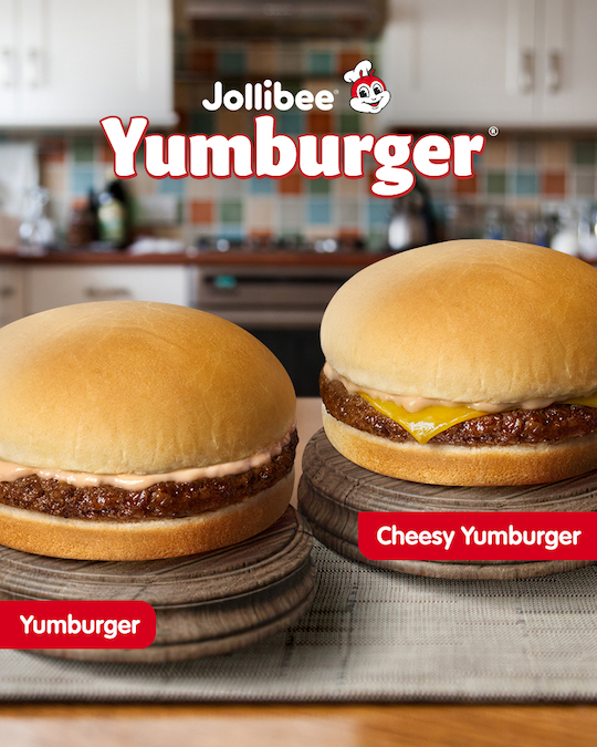 Enjoy a uniquely delicious beefy experience with Jollibee Yumburger