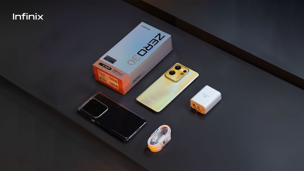 Infinix ZERO 30 sports impressive 50MP Front Vlog Camera