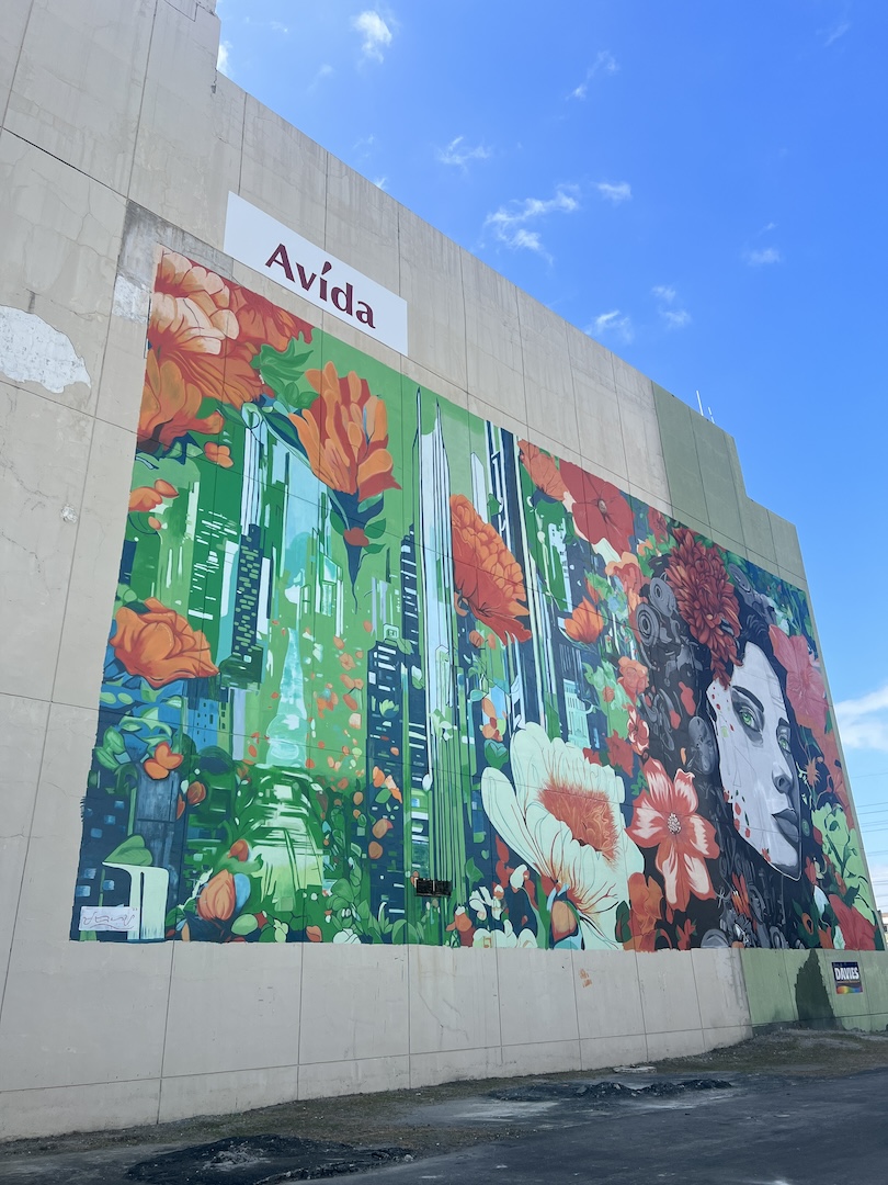 Avida Land Unveils the Biggest Outdoor Mural in the South