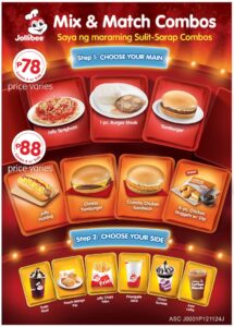 Jollibee Mix & Match is Back