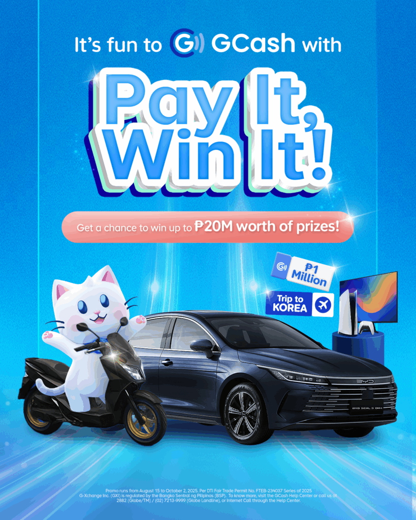 GCash Launches "Pay It, Win It" Promo with Over P20M in Prizes ...