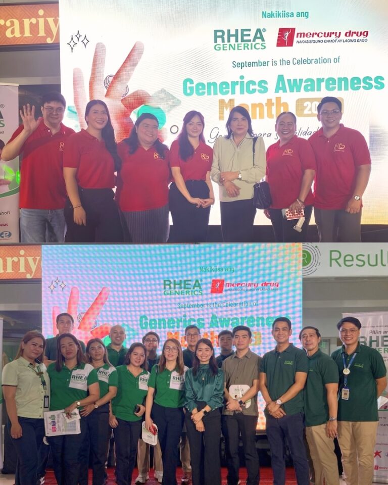 RHEA Generics Supports Generics Awareness Month